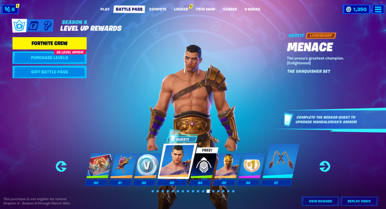 New Menace Skin In Fortnite – FPS Guides